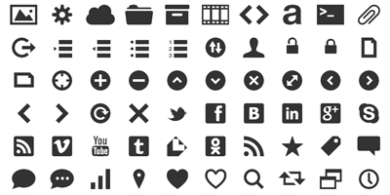 12 Free @font-face Icon Sets